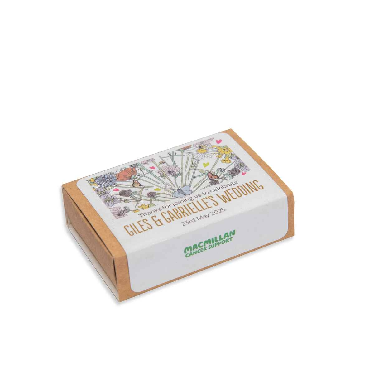 Flower Explosion Personalised Seedball Box – Macmillan Cancer Support Shop
