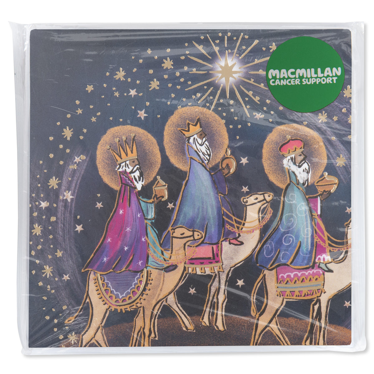 We Three Kings Christmas Card - 10 Pack – Macmillan Cancer Support Shop