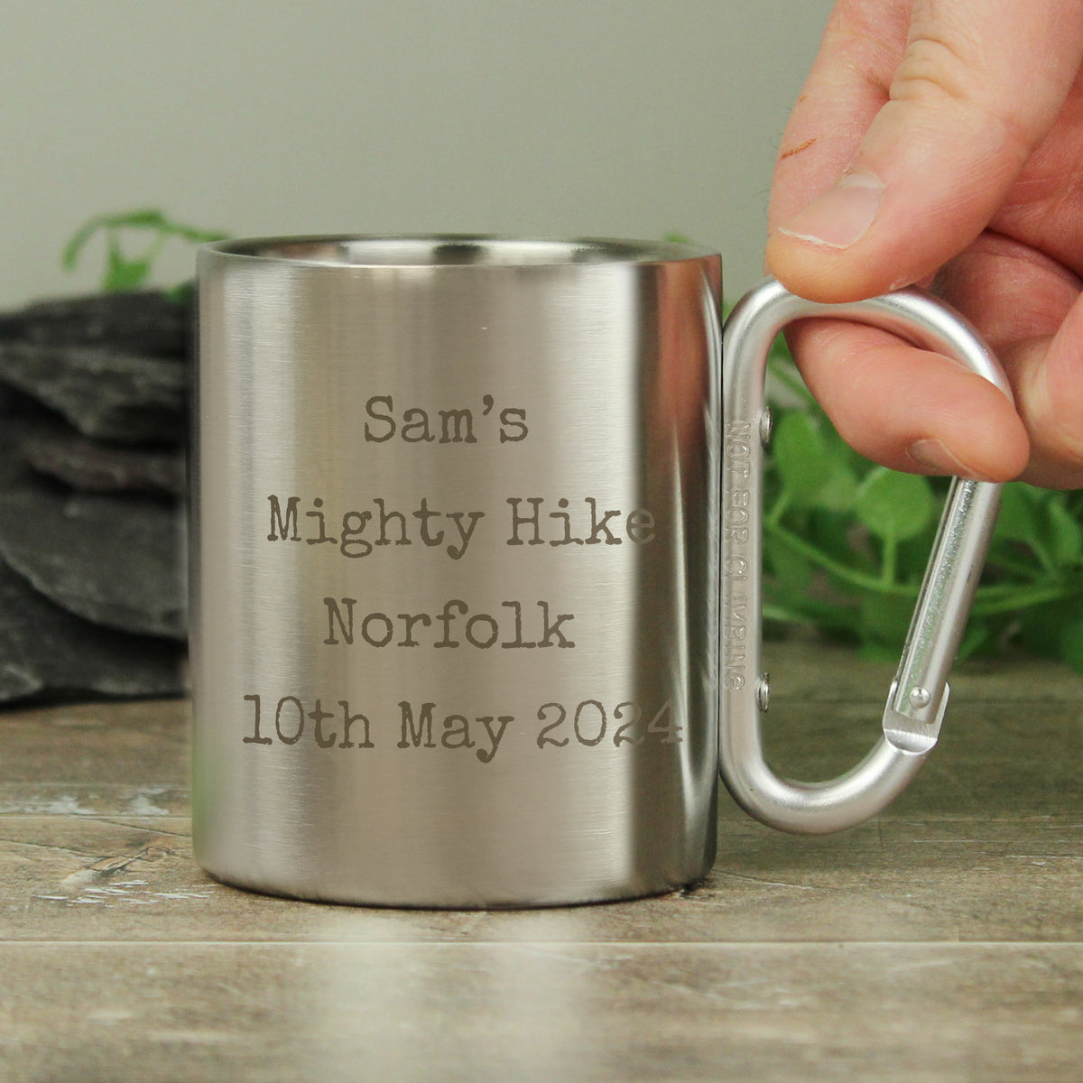 Personalised Stainless Steel Mug – Macmillan Cancer Support Shop