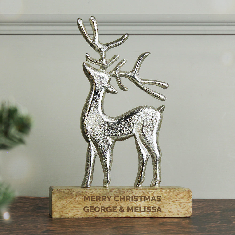 Personalised Stag Ornament – Macmillan Cancer Support Shop
