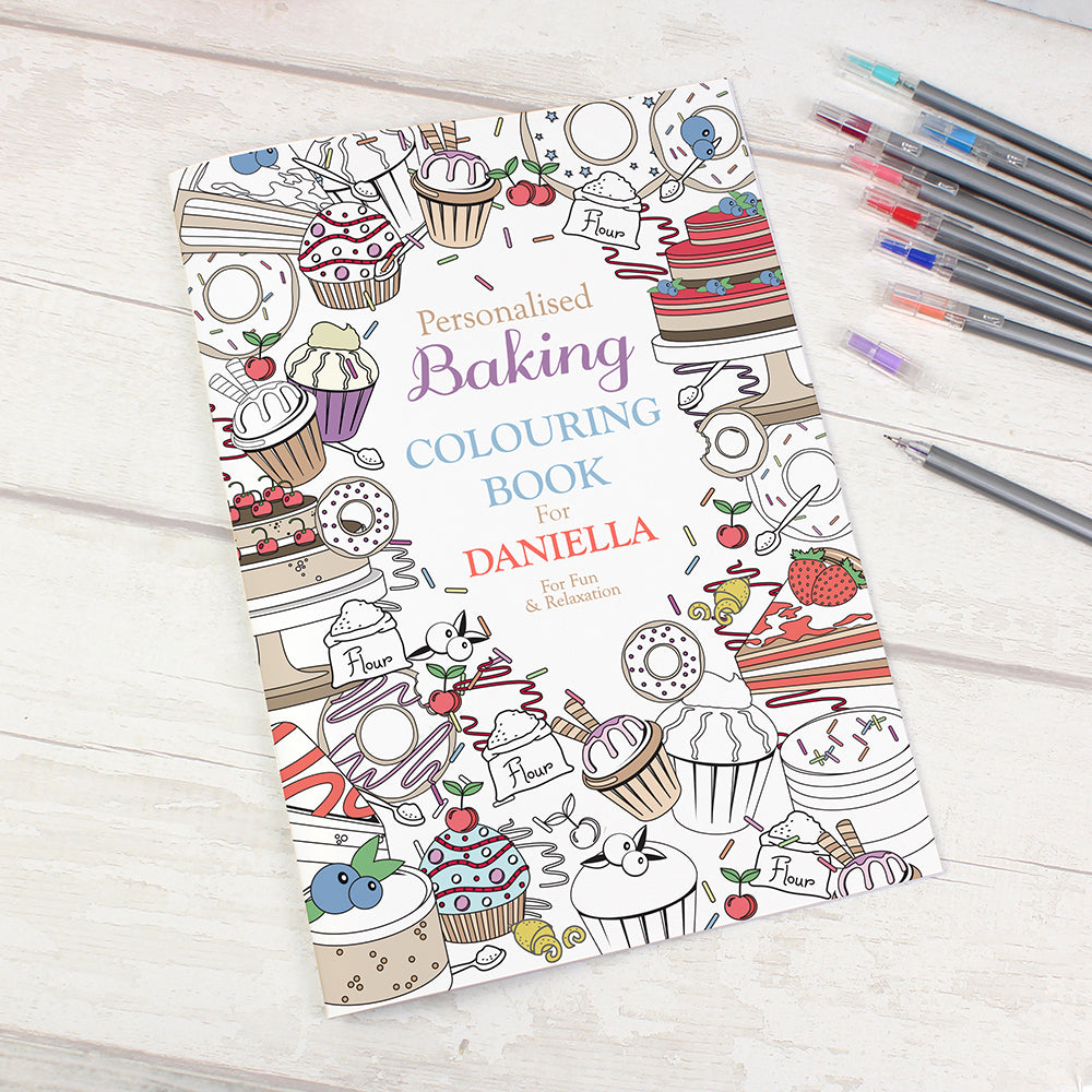 Personalised Baking Colouring Book – Macmillan Cancer Support Shop