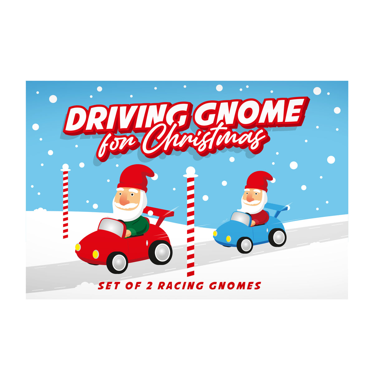 Driving Gnomes – Macmillan Cancer Support Shop