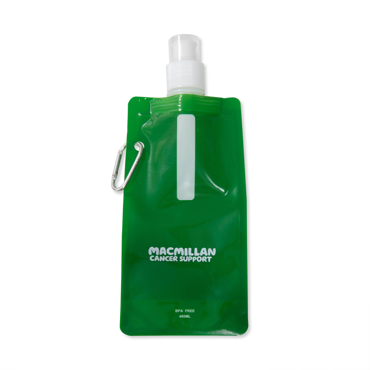 Macmillan foldable water bottle – Macmillan Cancer Support Shop