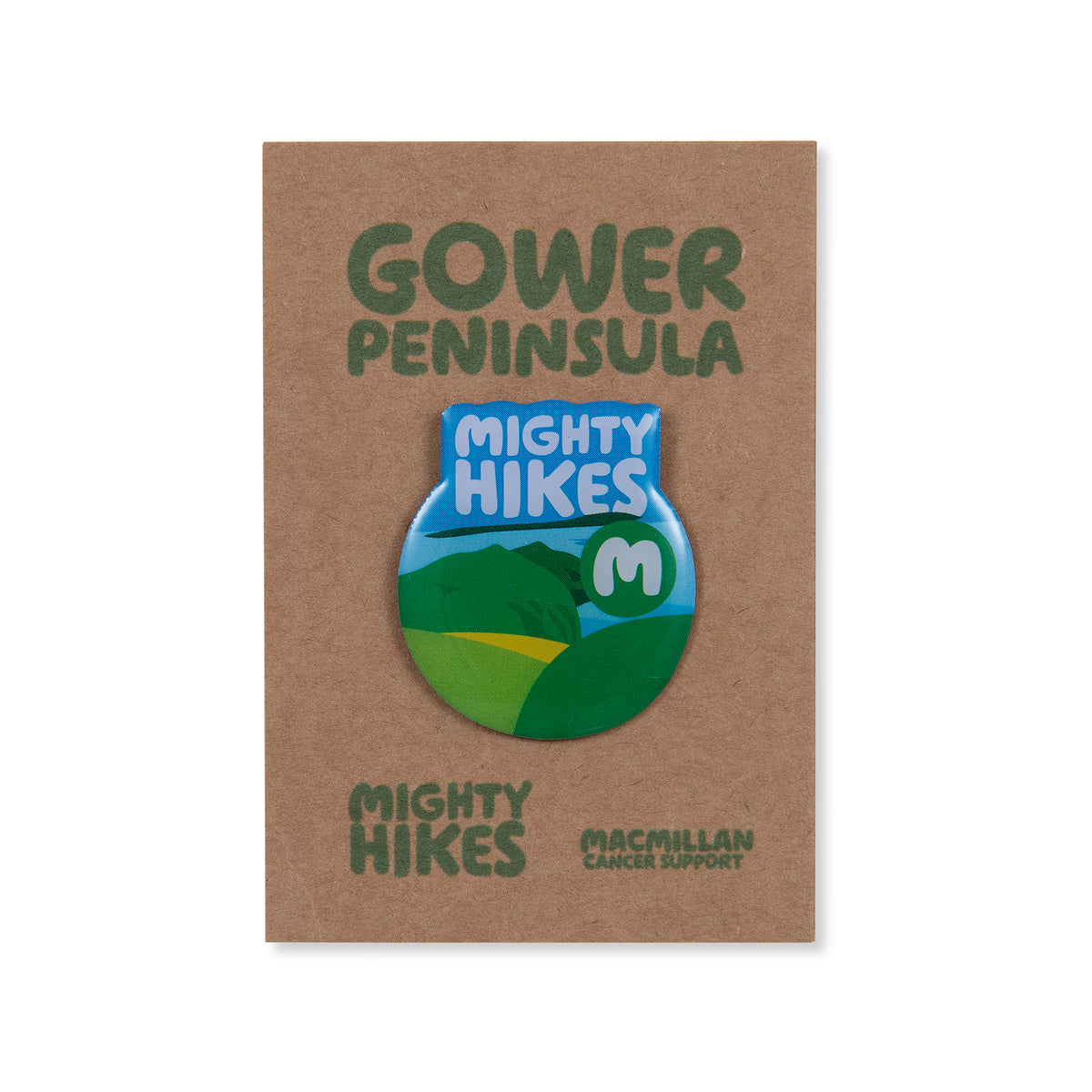 Gower Peninsula Mighty Hike Badge – Macmillan Cancer Support Shop