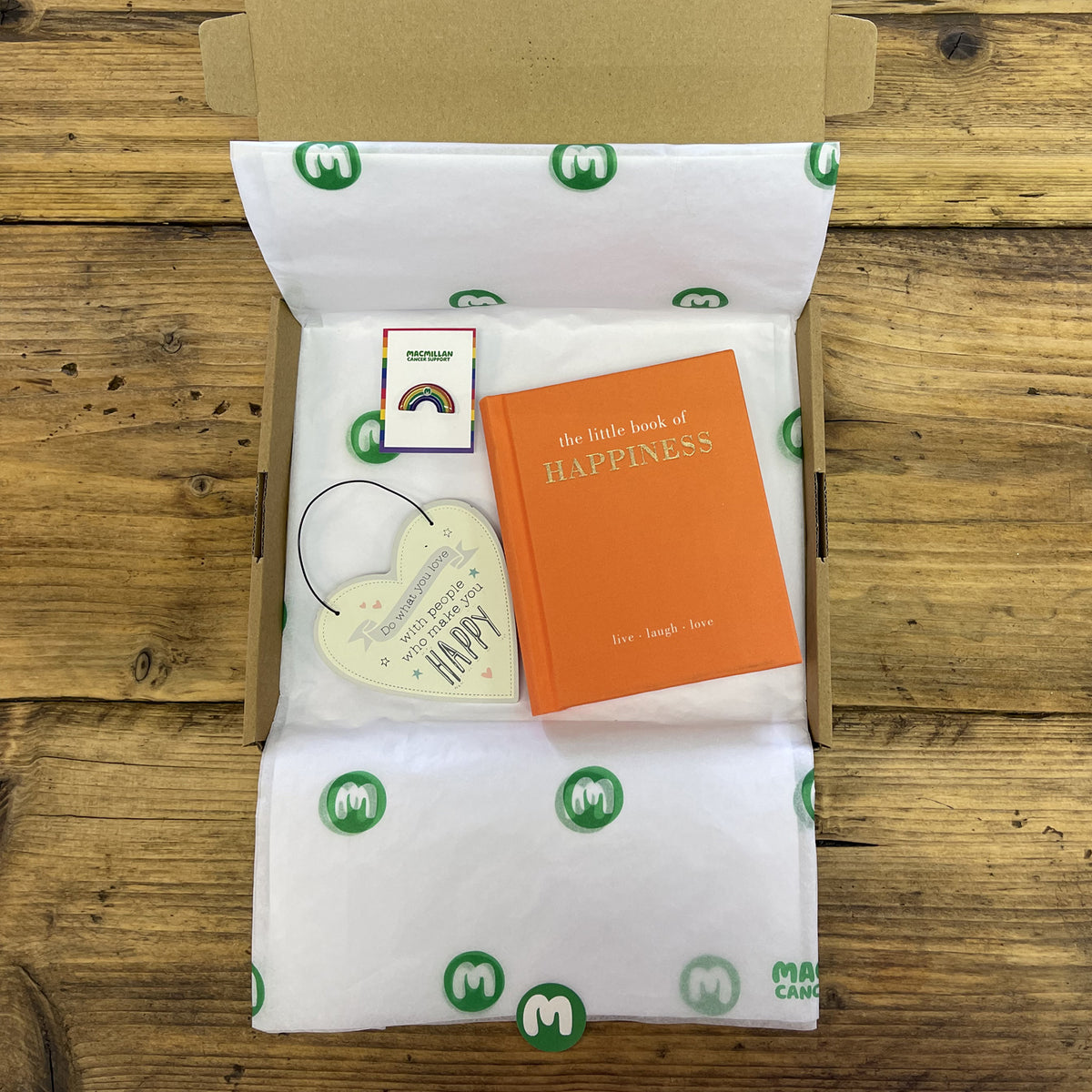 Be Happy Letterbox Gift – Macmillan Cancer Support Shop