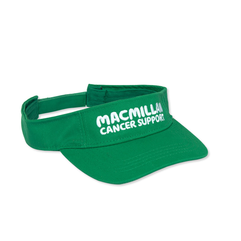 Macmillan Green Visor – Macmillan Cancer Support Shop